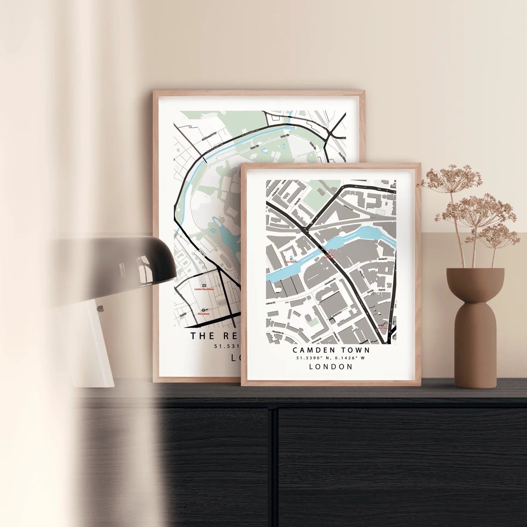 London Street Map Prints & London Area Map Wall Art UK | 98types – 98 ...