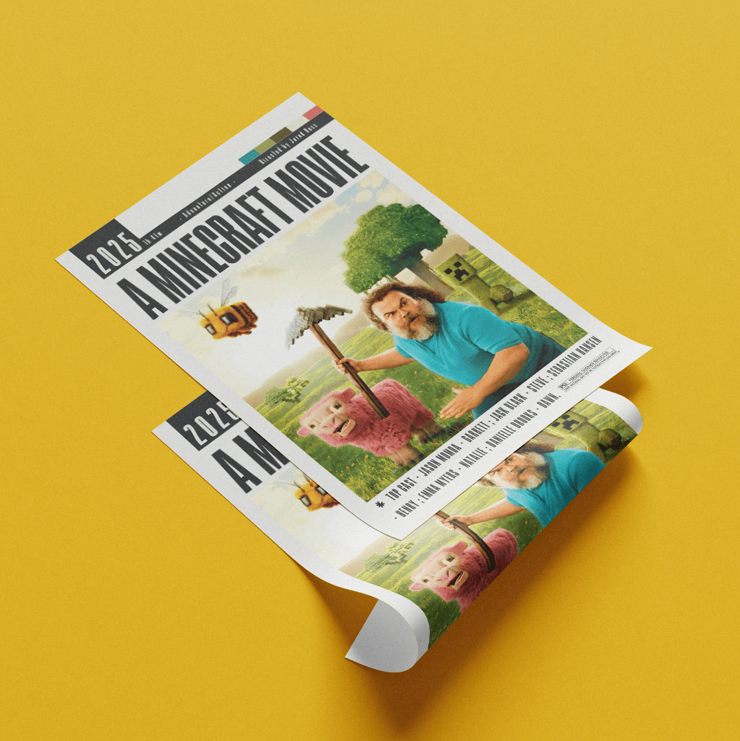 A Minecraft Movie Posters | Custom Movies – 98types