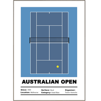 Australian Open Tennis Posters | Buy Tennis Art Prints Online – 98types