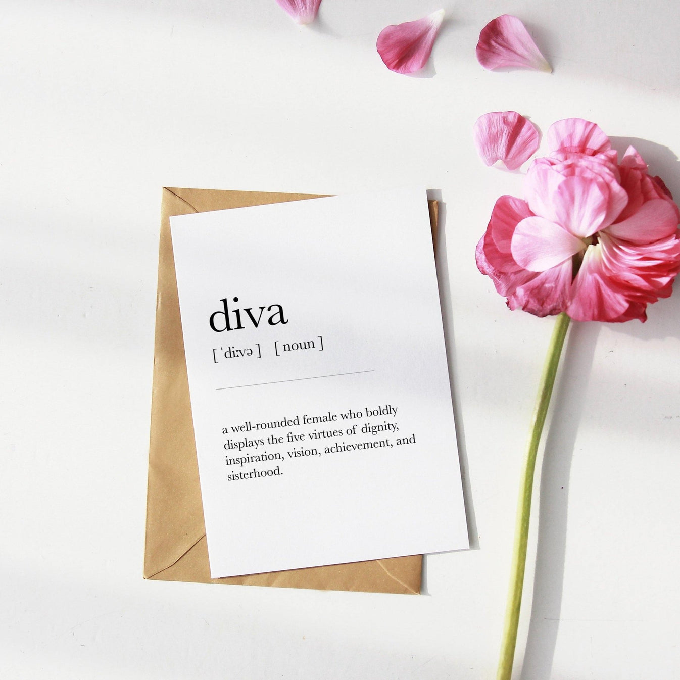 Diva Definition Poster – 98types